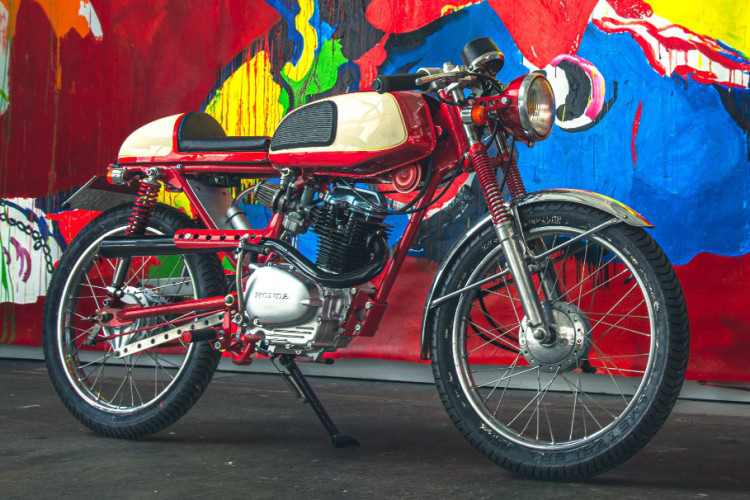 Licks Cycles: Honda CG125 Café Racer – BikeBound