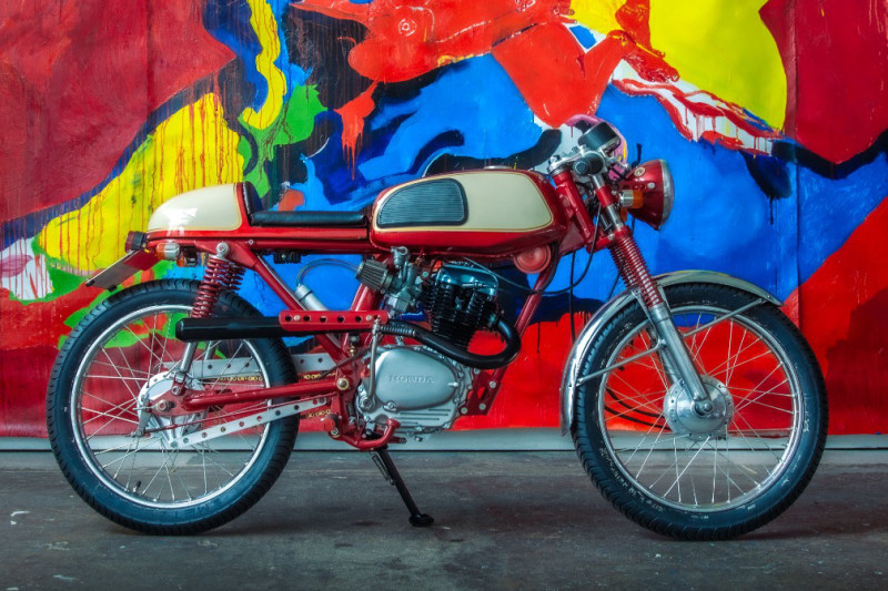 Licks Cycles: Honda CG125 Café Racer – BikeBound