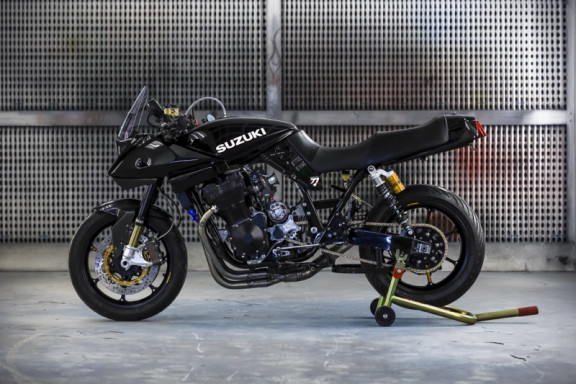 Sinister Restomod: 1216cc Suzuki Katana – BikeBound