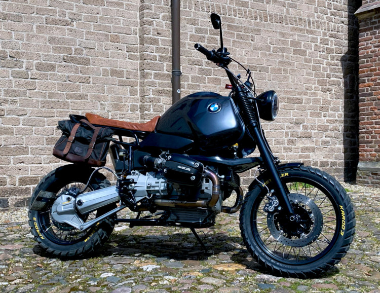 Tall Boy: BMW R1100GS Scrambler – BikeBound