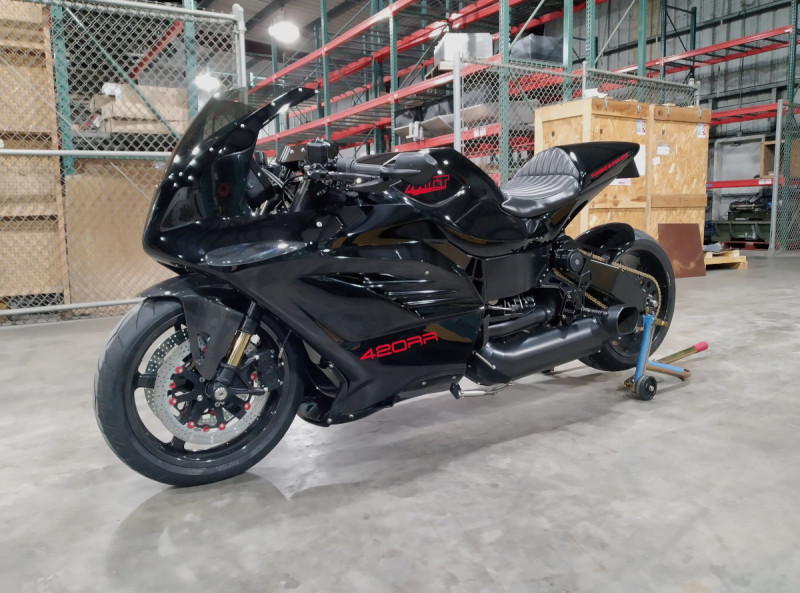 420 HP Turbine Superbike The MTT 420 RR BikeBound