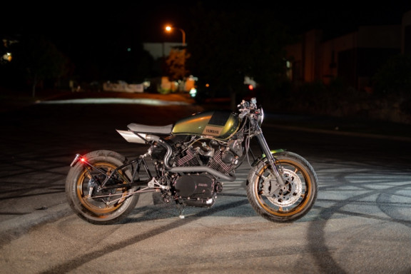 Big Bore Virago: 1050cc Yamaha XV750 Custom Fighter – BikeBound