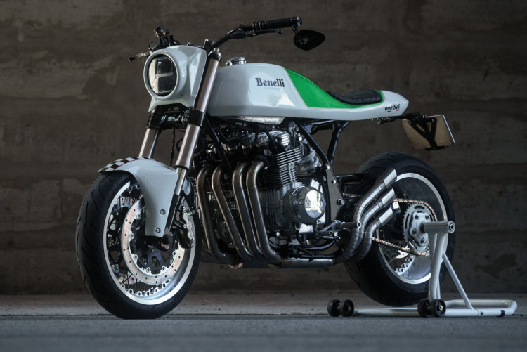 Italian Six: Benelli 900 Sei Café Racer – BikeBound