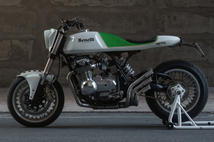 Italian Six: Benelli 900 Sei Café Racer – BikeBound