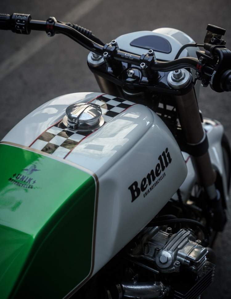 Italian Six: Benelli 900 Sei Café Racer – BikeBound