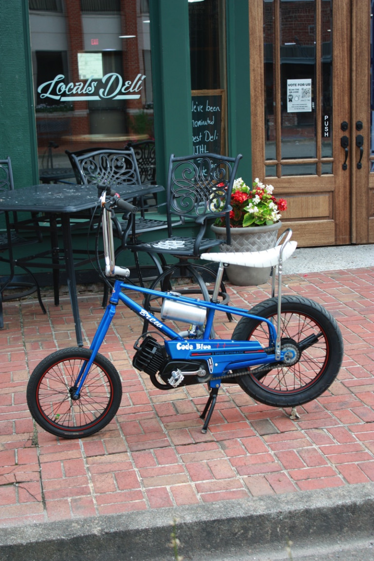 Code Blue: 70cc Tomos Silver Bullet “MusclePed” – BikeBound