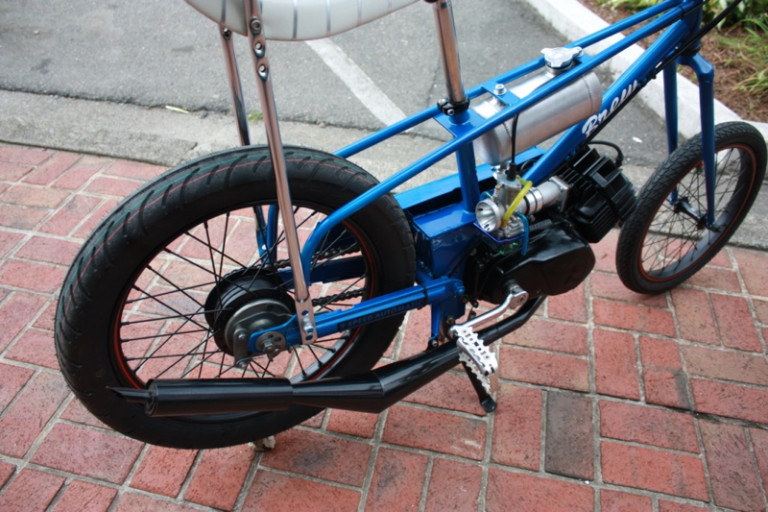Code Blue: 70cc Tomos Silver Bullet “MusclePed” – BikeBound