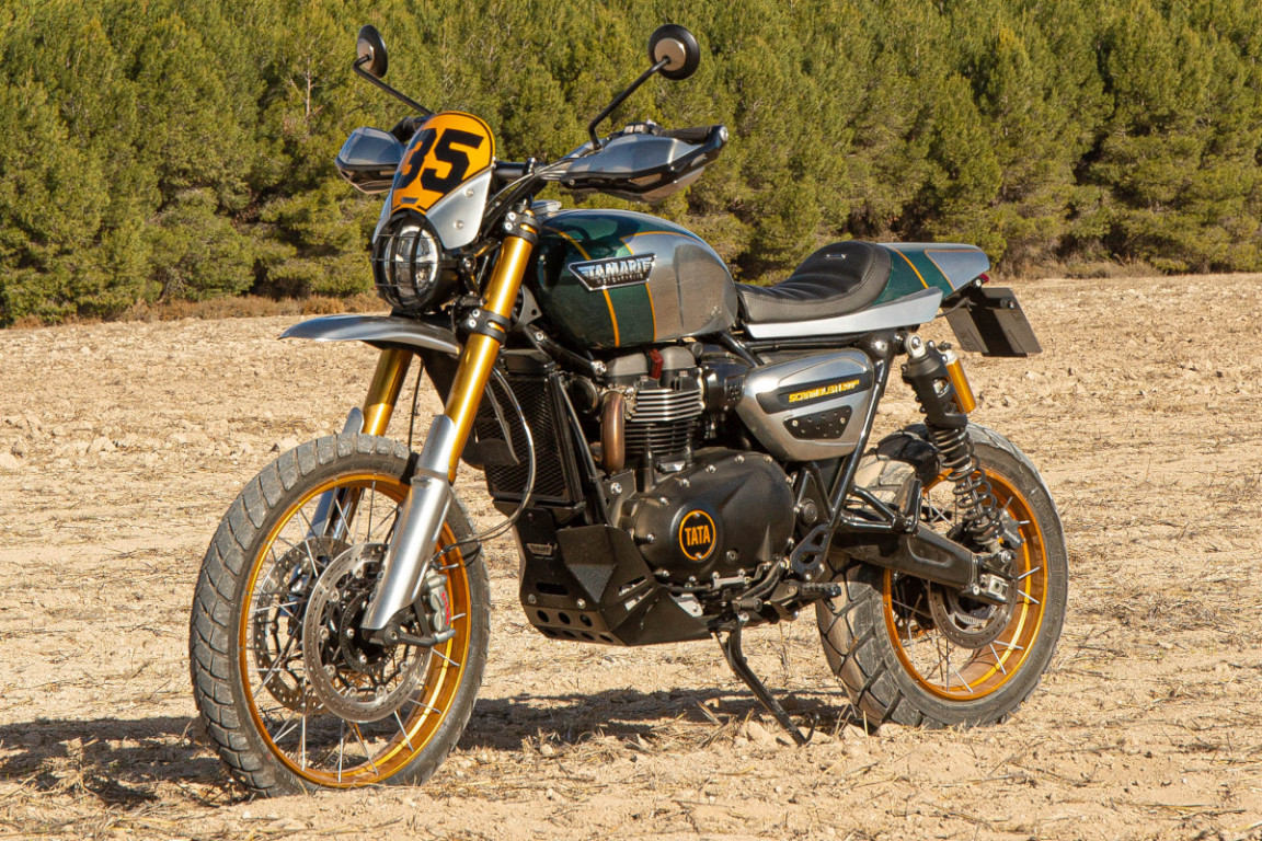 Steeplechaser: Triumph 1200 XE Street Tracker – BikeBound