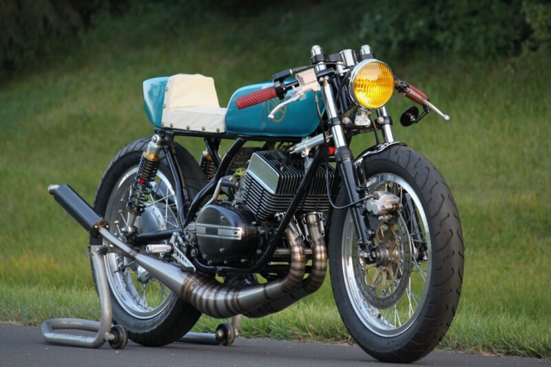 Race Bike, for the Street: Yamaha RD350 Café Racer – BikeBound