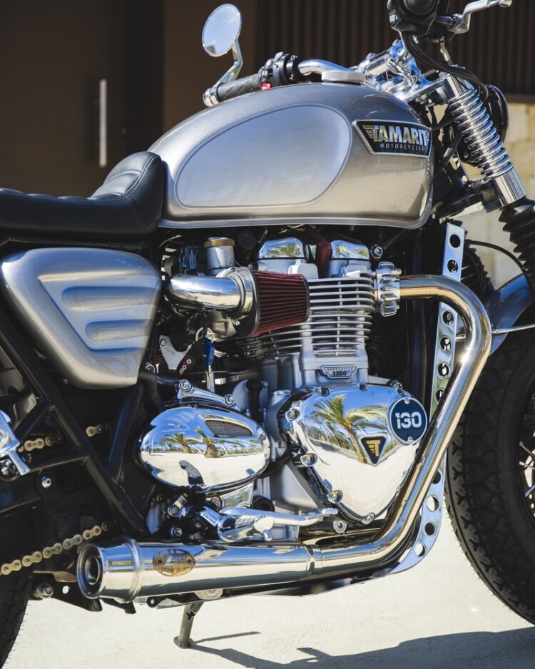 Urban Fox: Triumph T120 Roadster – BikeBound