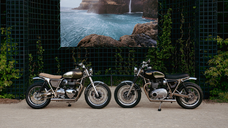 Retro Roadsters: Triumph “Ride and Chrome” Twins – BikeBound