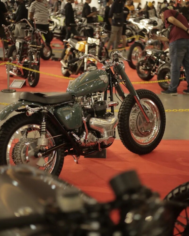Baby Buffalo: Kawasaki Meguro 650 Scrambler – BikeBound