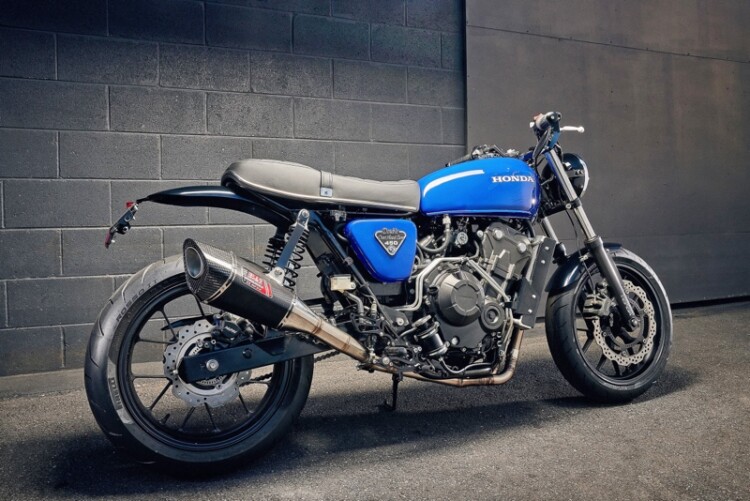 Best of Both Worlds: Honda “CB500R” Café Racer – BikeBound