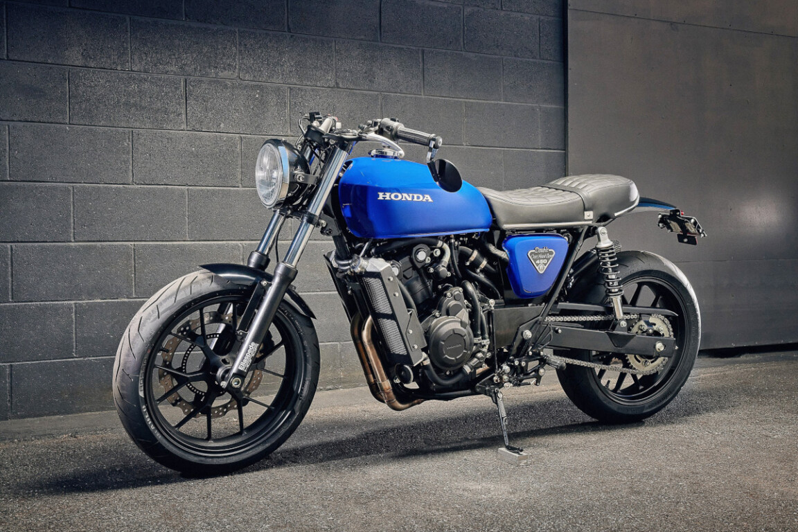 Best of Both Worlds: Honda “CB500R” Café Racer – BikeBound