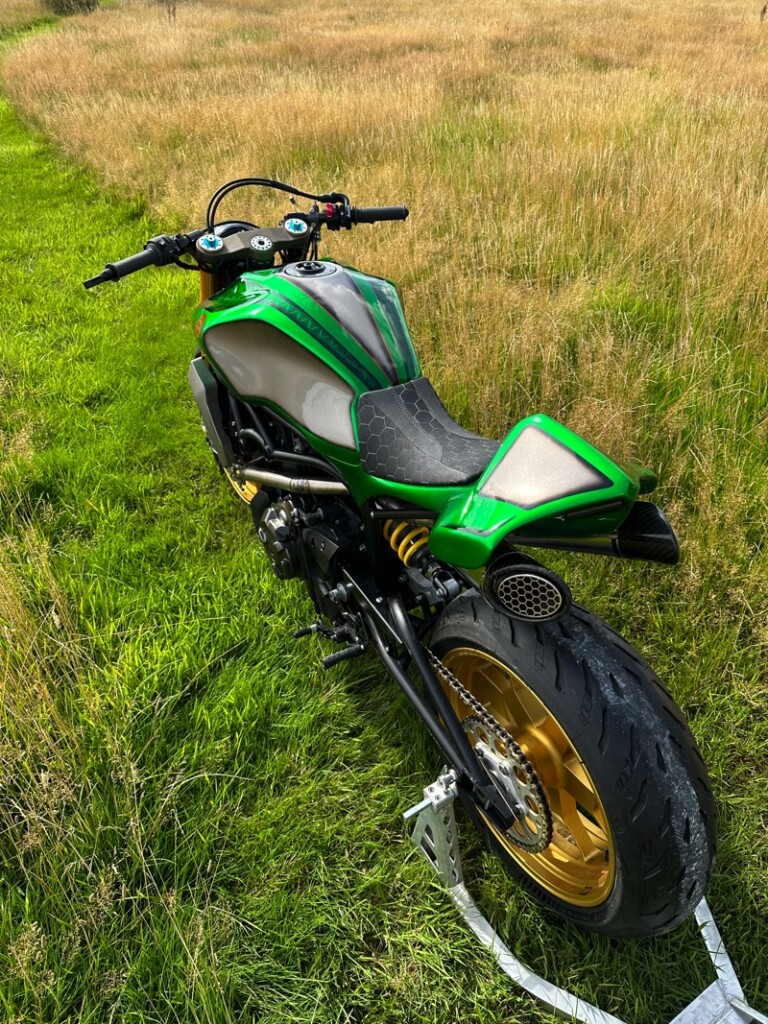 Stibnite Super7: Scratch-Built 700cc Café Racer – BikeBound
