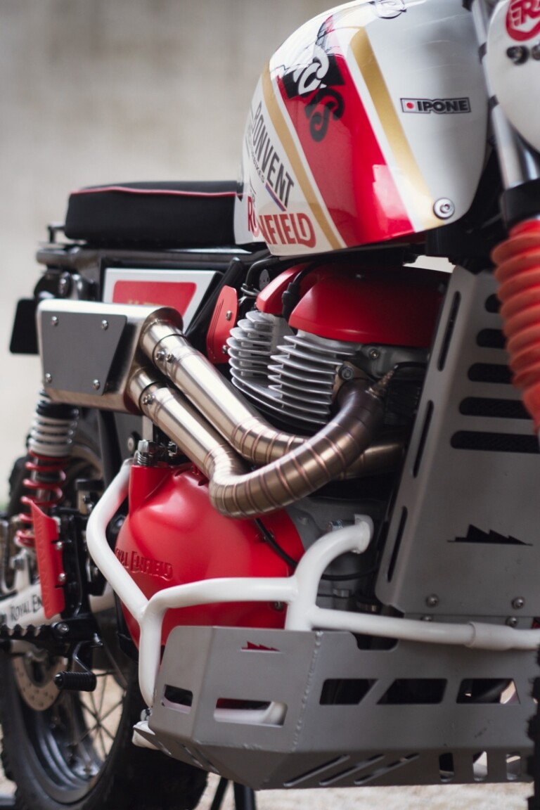 Scram Africa: Royal Enfield 650 Rally Bike – BikeBound
