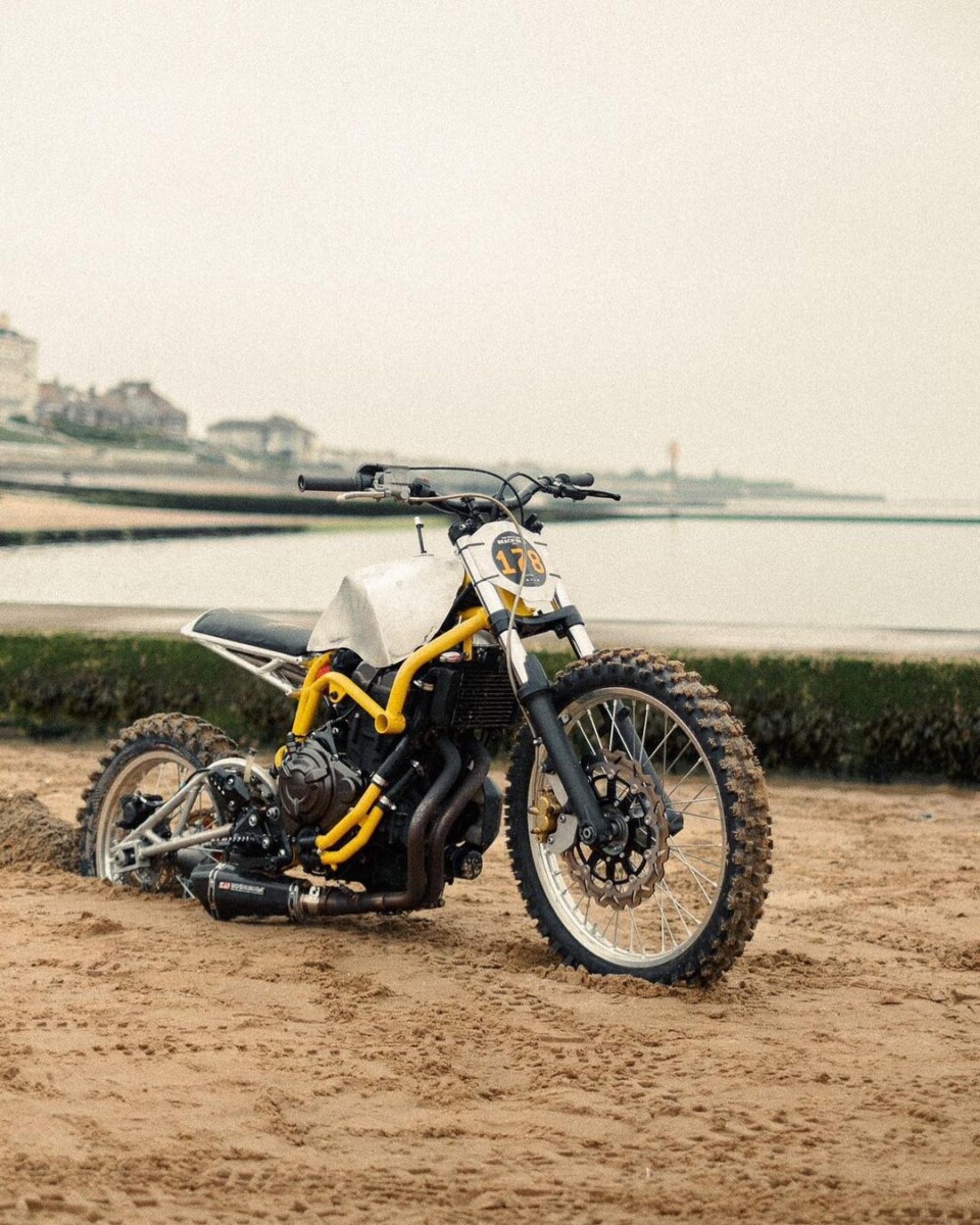 Stibnite Stinger: Yamaha MT-07 Powered Scrambler – BikeBound
