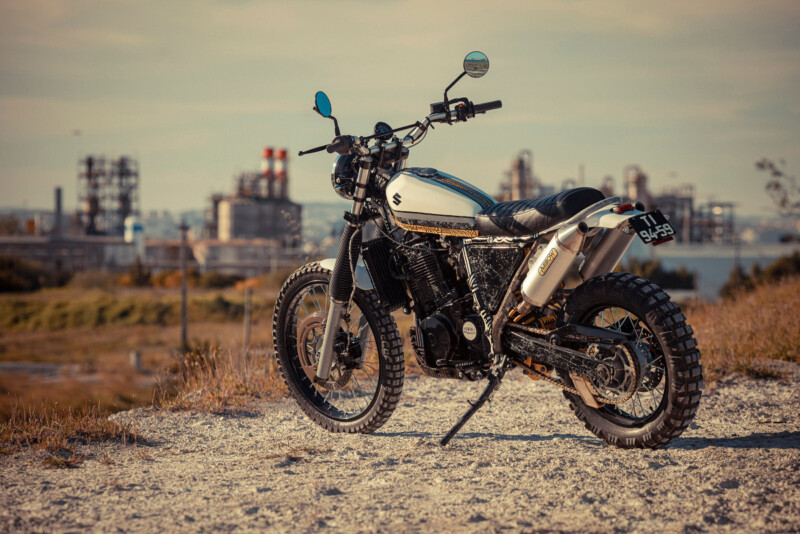 Big Suzy: Suzuki DR800 Big Scrambler – BikeBound