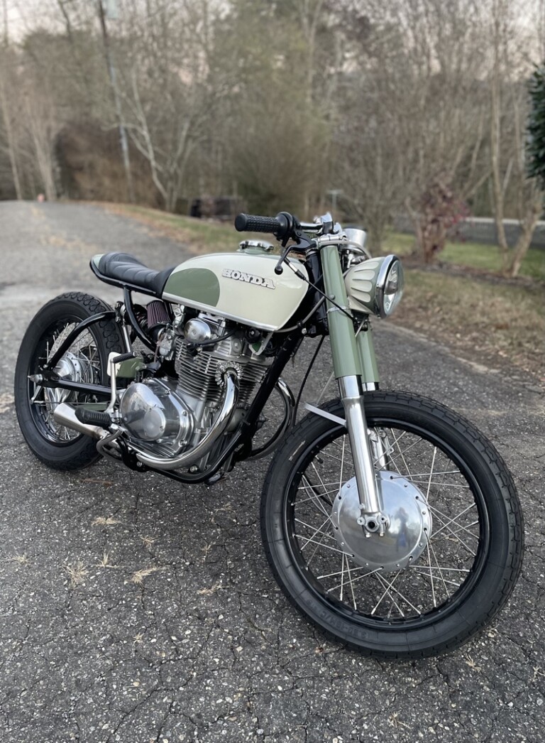 Mint Chip: Honda CB350 Custom – BikeBound