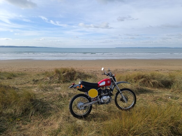 On Any Suzusky: Suzuki DR125 Scrambler – BikeBound
