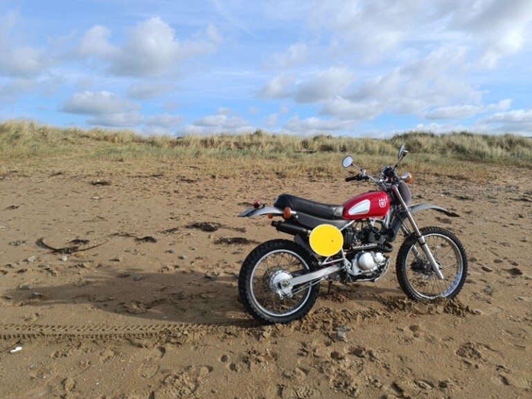 On Any Suzusky: Suzuki DR125 Scrambler – BikeBound
