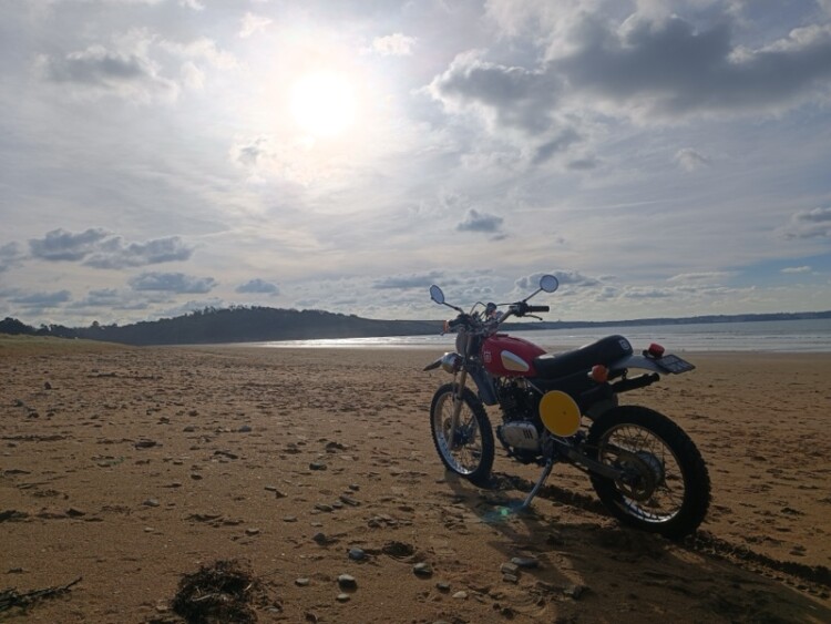 On Any Suzusky: Suzuki DR125 Scrambler – BikeBound