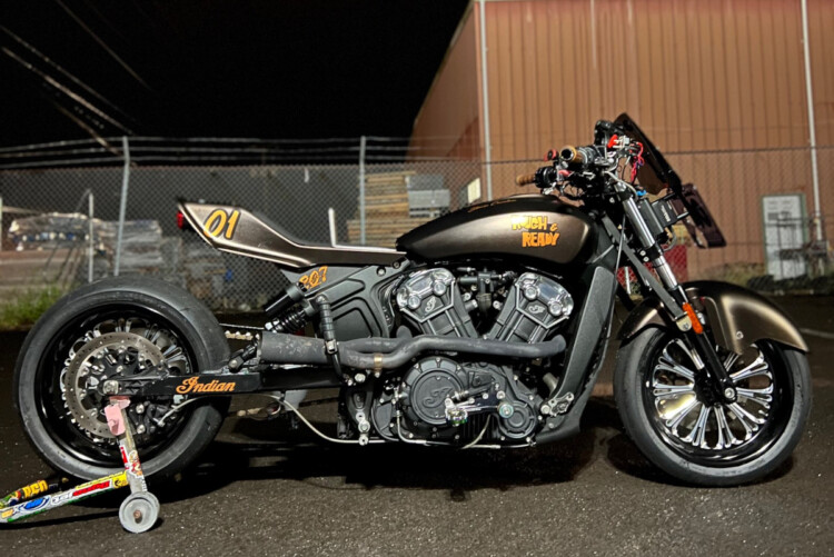 Rough & Ready: “World’s Quickest Indian Streetbike” – BikeBound