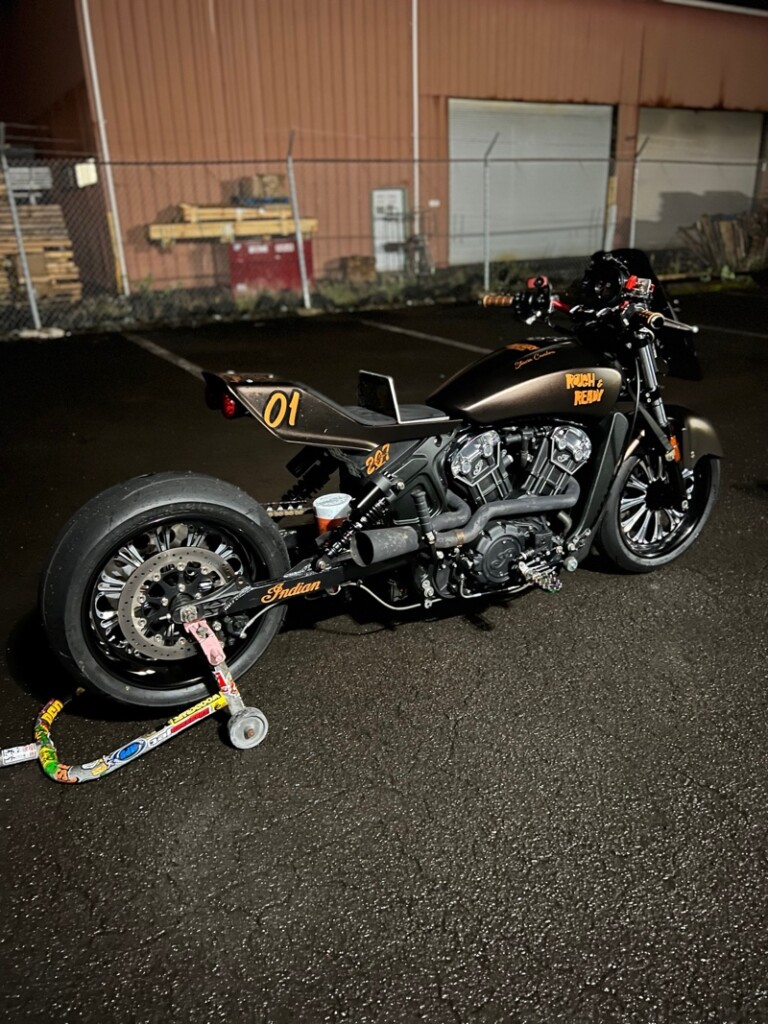 Rough & Ready: “World’s Quickest Indian Streetbike” – BikeBound