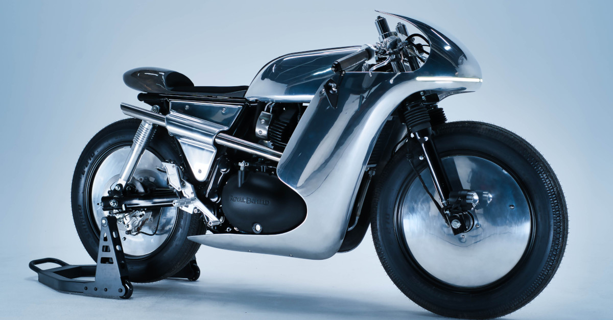 Aluminum Enfield: “Stellar” Interceptor 650 – BikeBound