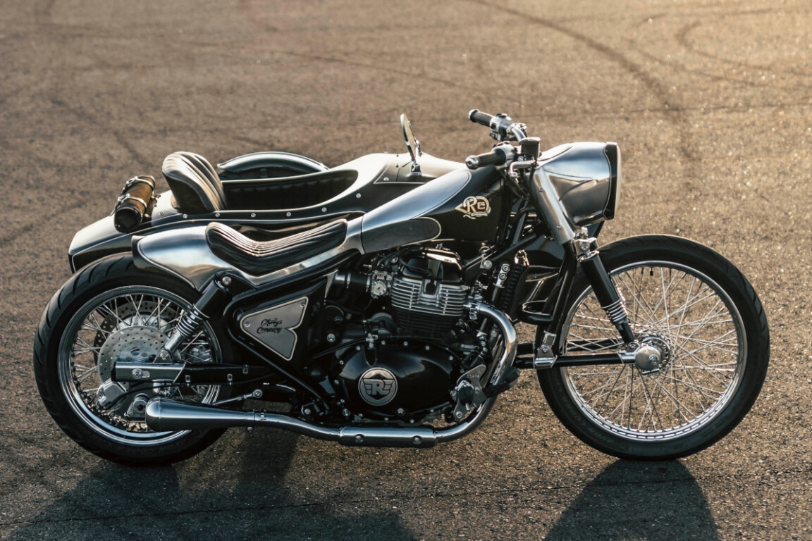 Cherry’s Challenger: Super Meteor 650 Sidecar Custom – BikeBound