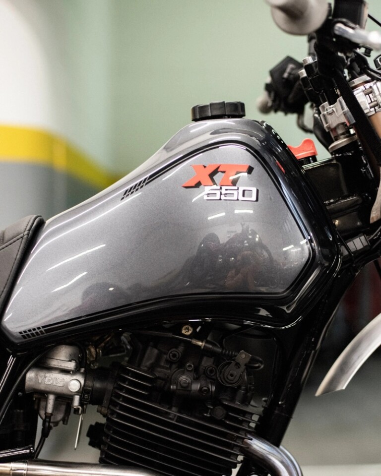La Bastarda: Yamaha XT550 Restomod Scrambler – BikeBound