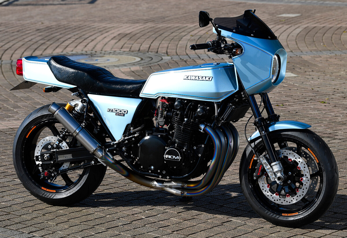 Ice Cool R: Kawasaki Z1-R Restomod – BikeBound