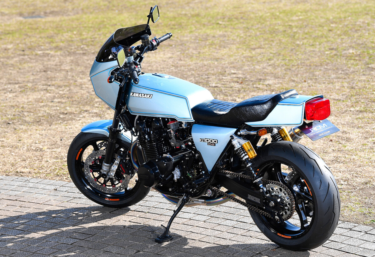 Ice Cool R: Kawasaki Z1-R Restomod – BikeBound