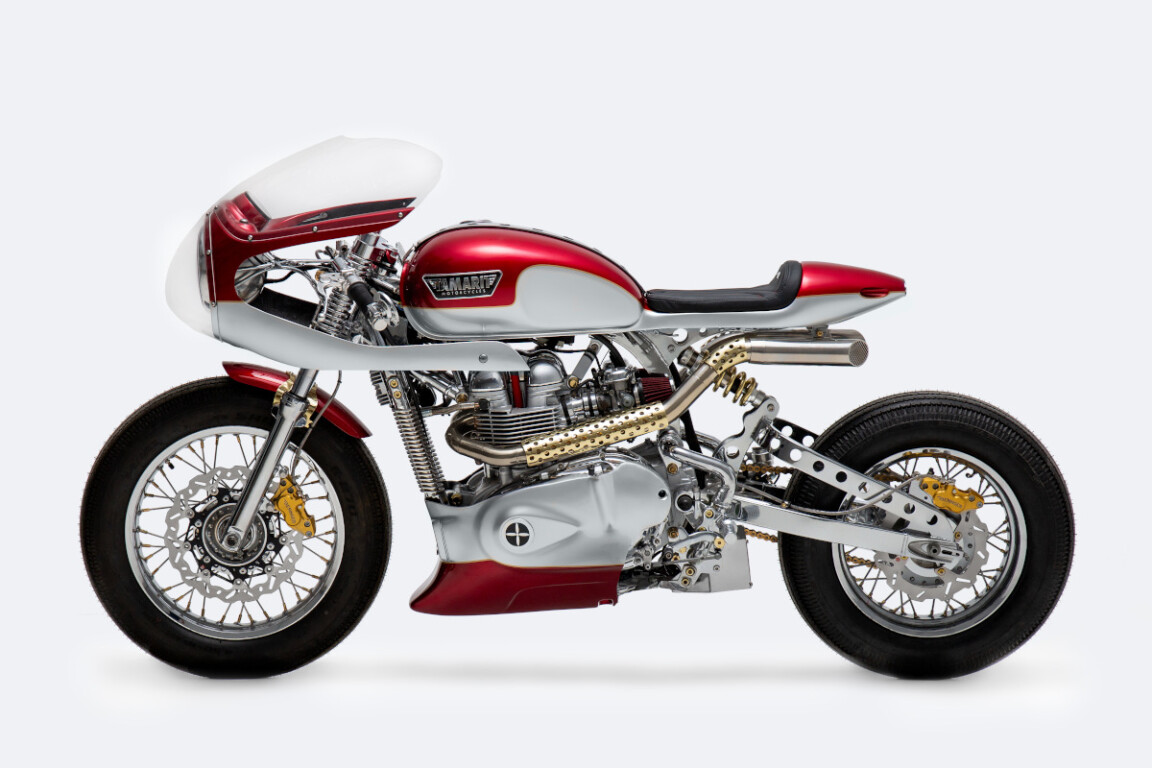 Tamarit Thunderbird: Thruxton 900 Café Racer – BikeBound