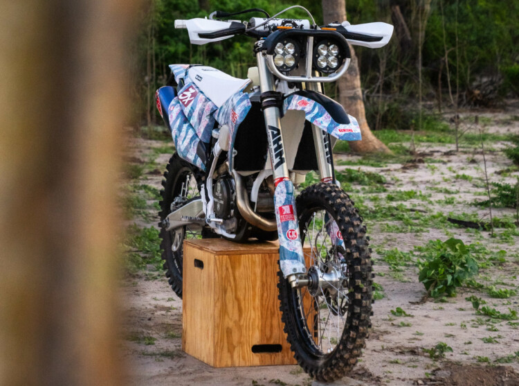 Beyond the Line: Husqvarna FE 450 Baja Racer – BikeBound