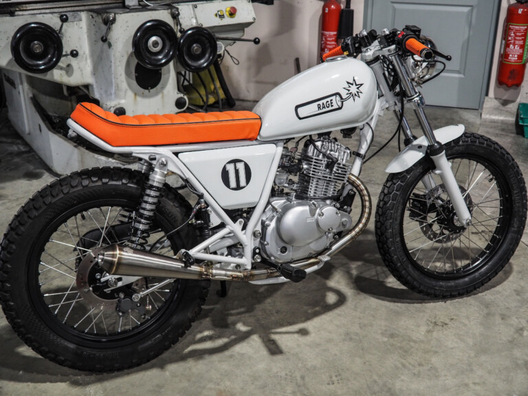 All the Rage: Suzuki GN125 “TNT” Custom – BikeBound