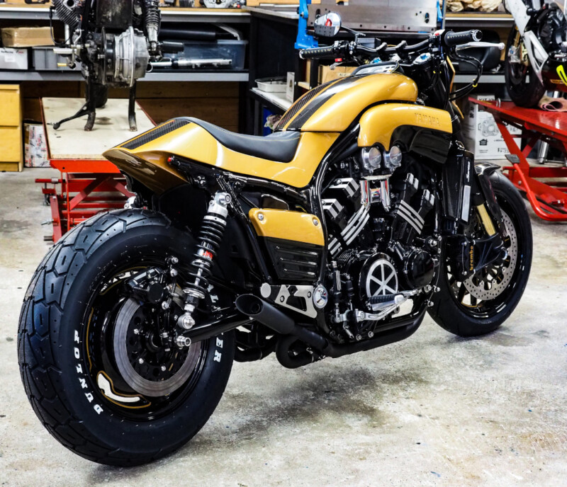 Rage for the Machine: Porsche-Inspired V-Max 1200 – BikeBound