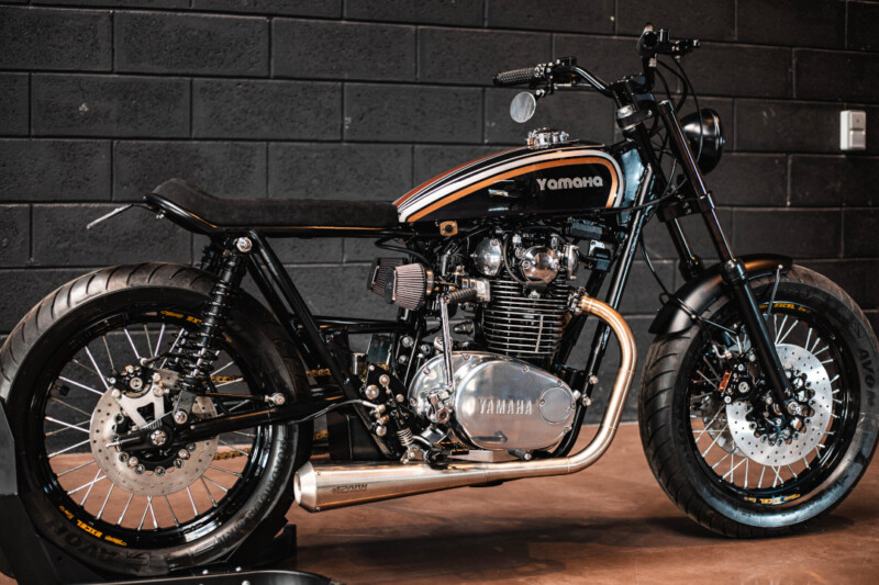 Yamaha XS650 Brat Tracker – BikeBound – lickscycles.com