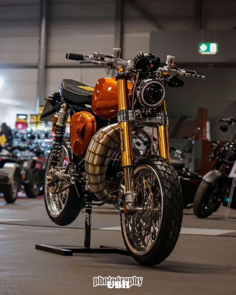 Like Riding a Cannonball: Simson S51 Custom – BikeBound