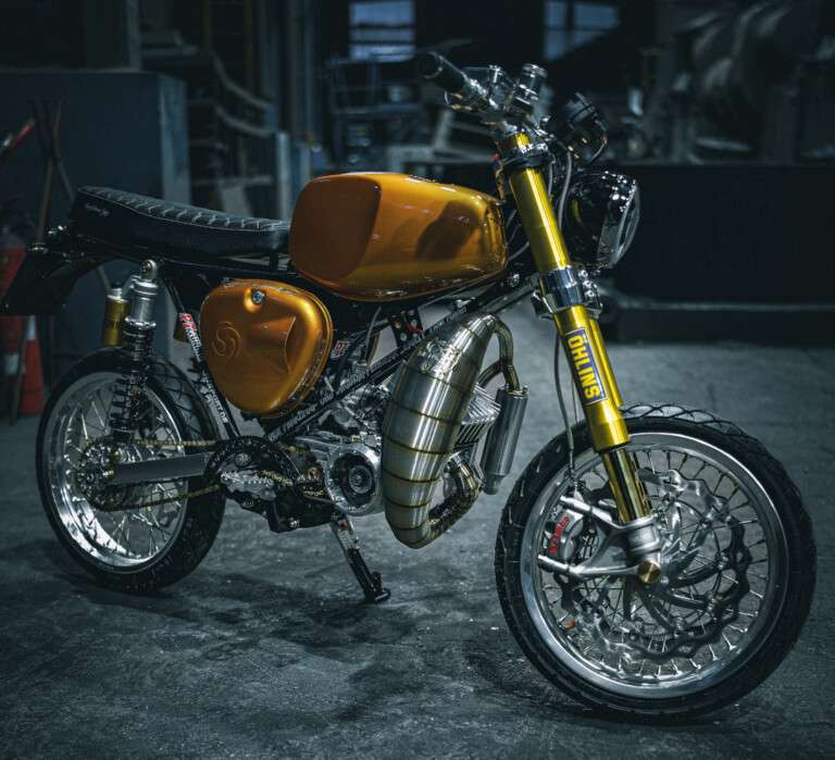 Like Riding a Cannonball: Simson S51 Custom – BikeBound