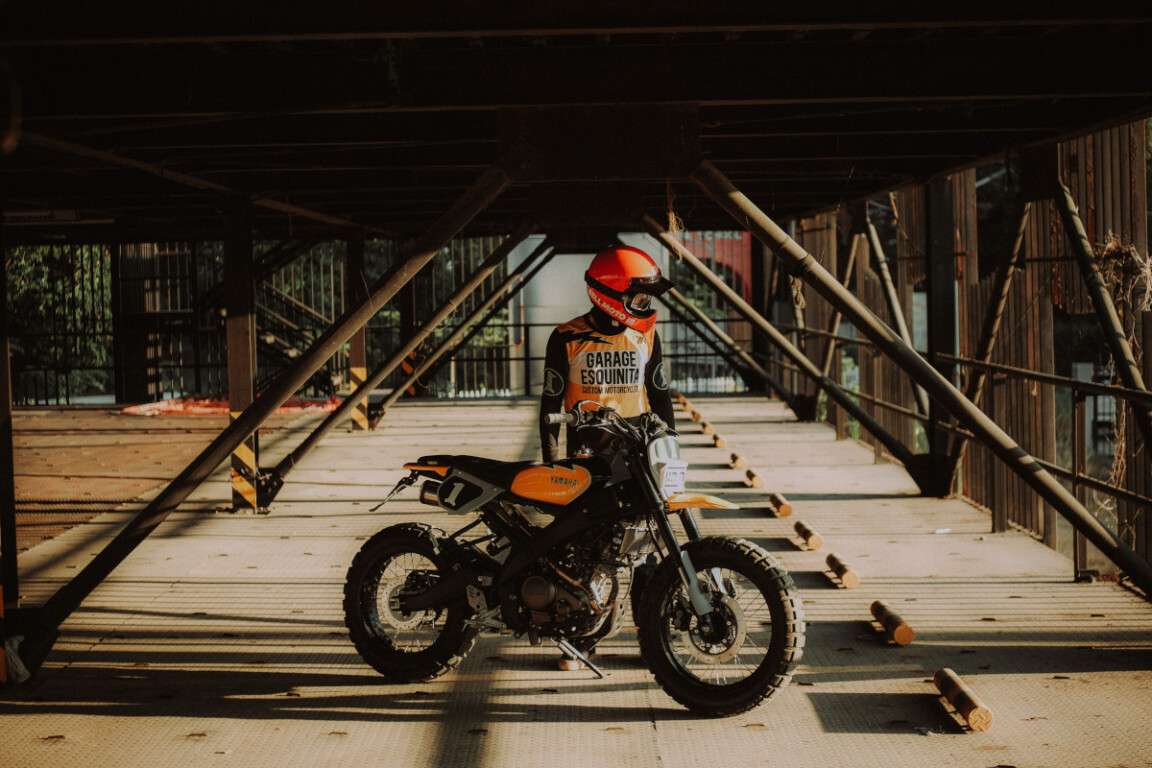 HELLA: Yamaha XSR155 Scrambler – BikeBound