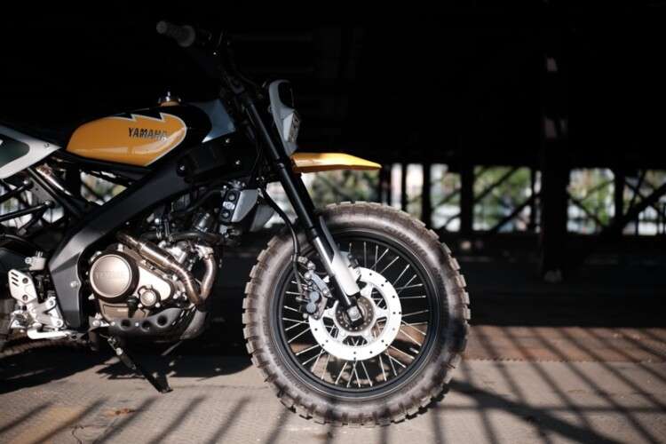HELLA: Yamaha XSR155 Scrambler – BikeBound