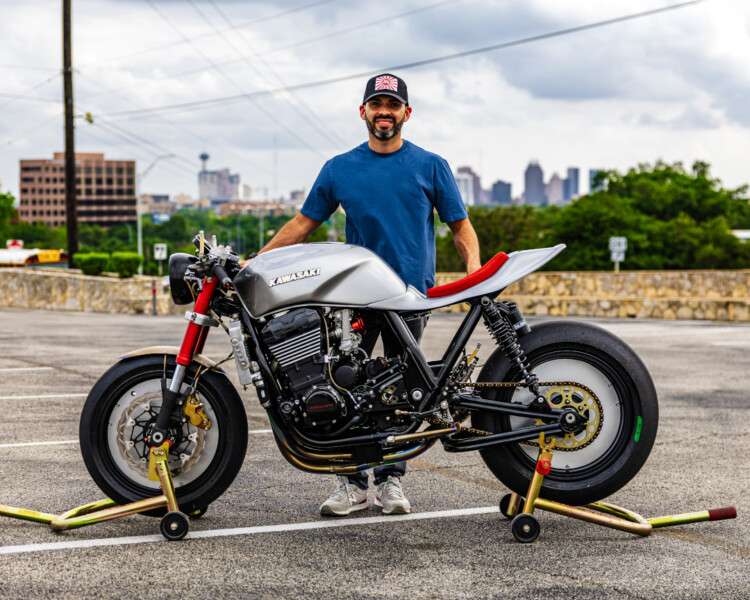 ALPHA: Kawasaki ZRX1200R Café Racer – BikeBound