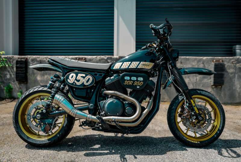 The Tengu: Yamaha SCR950 Urban Scrambler – BikeBound
