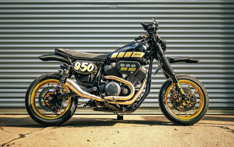 The Tengu: Yamaha SCR950 Urban Scrambler – BikeBound
