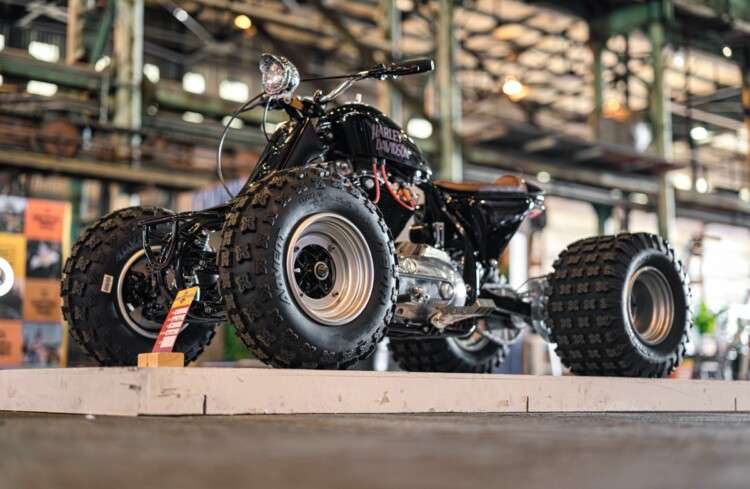 Psychobilly Quad: A Harley Ironhead Four-Wheeler! – BikeBound