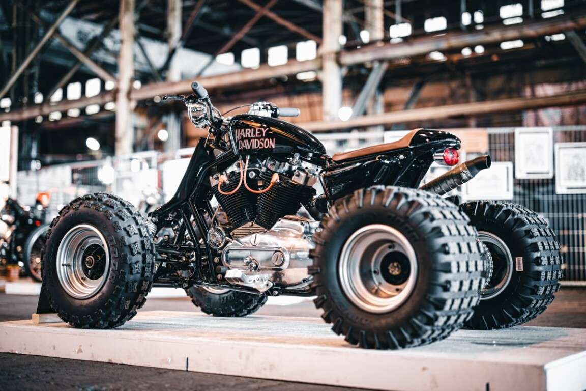 Psychobilly Quad: A Harley Ironhead Four-Wheeler! – BikeBound