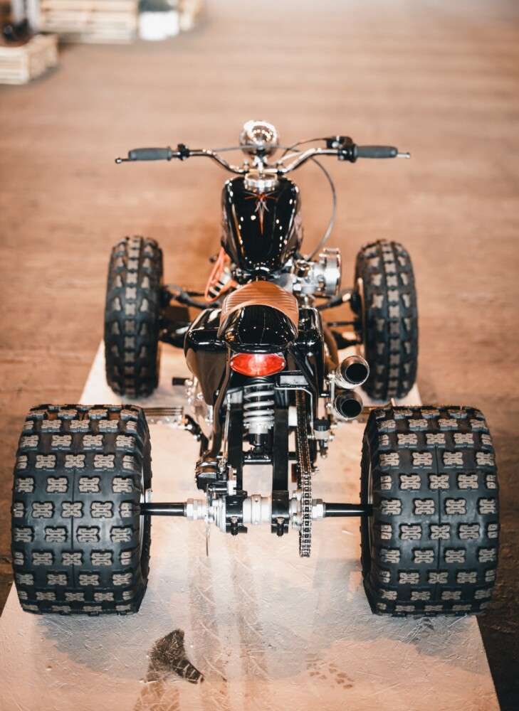 Psychobilly Quad: A Harley Ironhead Four-Wheeler! – BikeBound