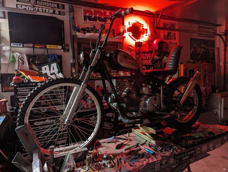 The Italian Job: Harley Sprint 250 Chopper! – BikeBound