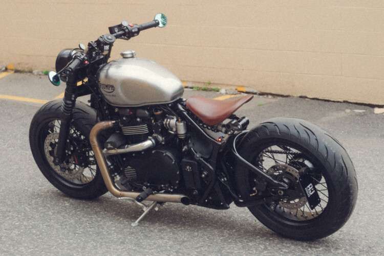 Blown Bobber: Supercharged Triumph “Terminator” – BikeBound
